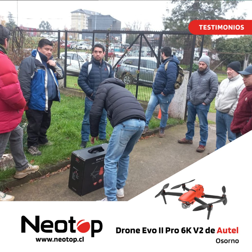 NEOTOP Impulsa la Innovación en Osorno con el Drone Autel Evo II PRO ...