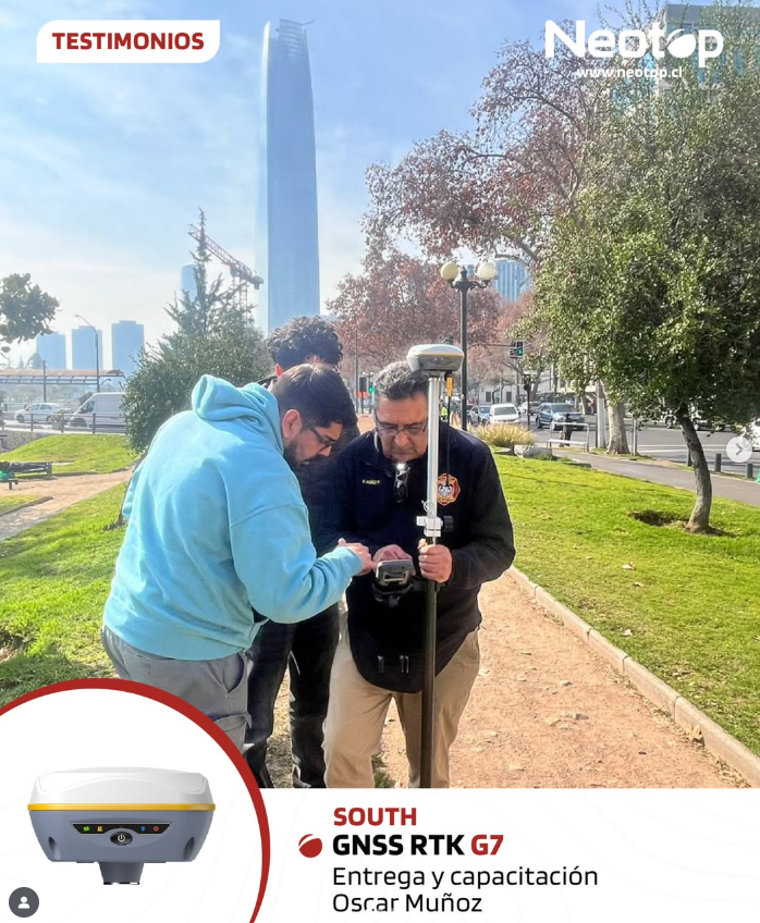 Nuevo GNSS RTK G7 para Concepción - NEOTOP